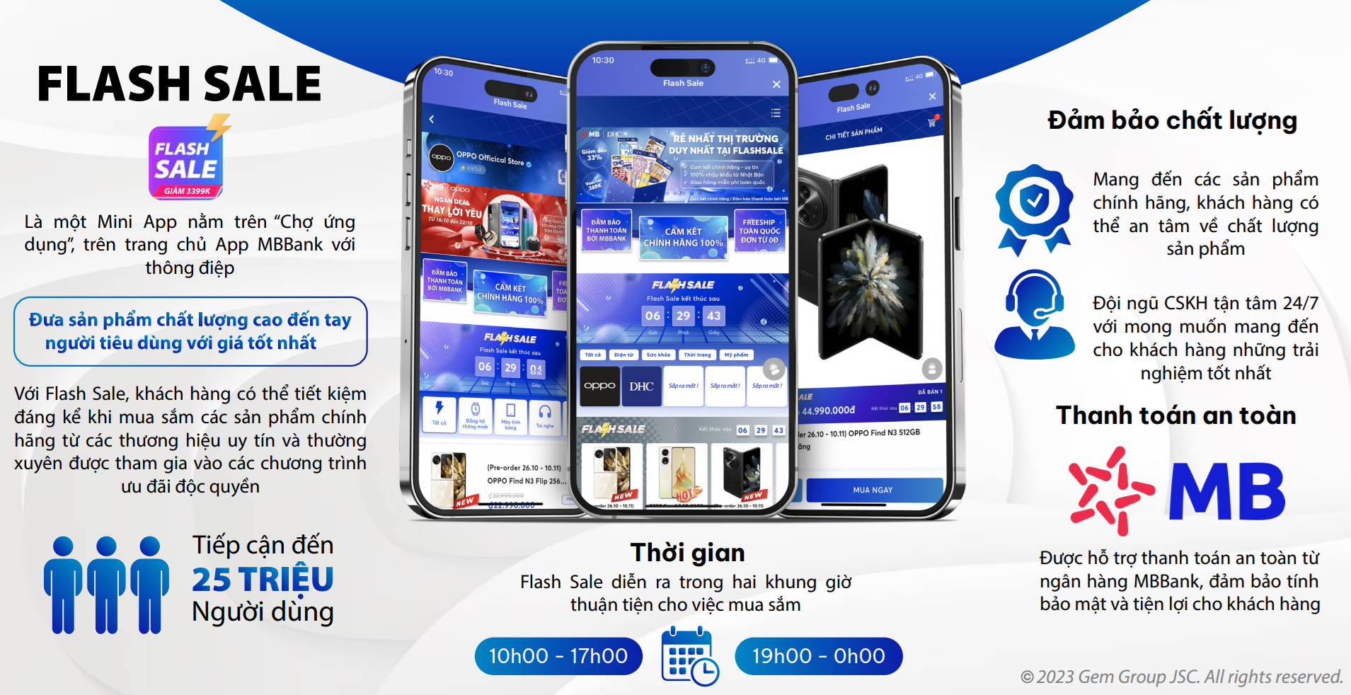 Project “Flash Sale” - CÔNG TY CỔ PHẦN TẬP ĐOÀN GEM GROUP